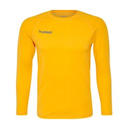 Hummel Shirt Jungen Gr&ouml;&szlig;e 140 gelb / grau