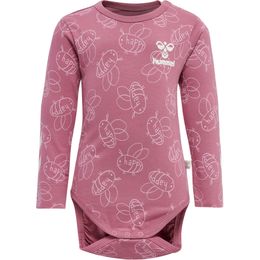 Hummel Body L/S Jungen Gr&ouml;&szlig;e 80 rosa / hellpink / wei&szlig;