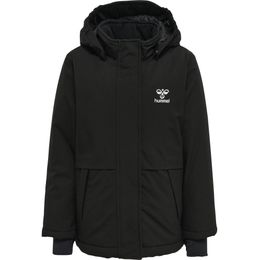 Hummel Sportjacke Jungen Gr&ouml;&szlig;e 146 schwarz / wei&szlig;