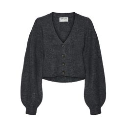 V&eacute;ro Moda Vero Moda Strickjacke 'MAY' Damen Gr&ouml;&szlig;e M anthrazit