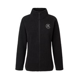 Cash-mere.ch Fleecejacke Damen Gr&ouml;&szlig;e L schwarz / wei&szlig;