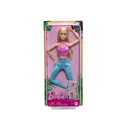 Mattel HRH27 - Barbie - Made to Move - Yoga Puppe