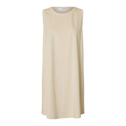 Selected Kleid 'SLFEssential' Damen Gr&ouml;&szlig;e 34 sand Winterkleid