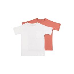 name it Shirt 'NKFVITENNA' M&auml;dchen Gr&ouml;&szlig;e 146/152 ros&eacute; / wei&szlig;