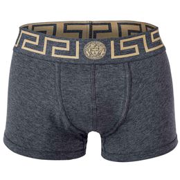 Versace Boxershorts Herren Gr&ouml;&szlig;e L beige / dunkelgrau