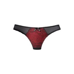 JETTE String Damen Gr&ouml;&szlig;e XS/S rot / schwarz Winterschuhe