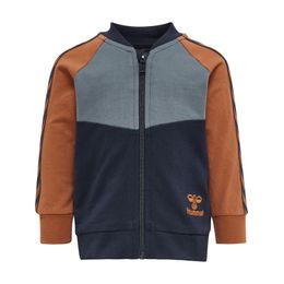 Hummel Sportsweatjacke Jungen Gr&ouml;&szlig;e 62 marine / rauchblau / orange
