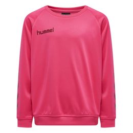 Hummel Sweatshirt 'Poly' Jungen Gr&ouml;&szlig;e 104 pink / dunkelrot