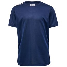 Hummel Shirt 'RUN' Jungen Gr&ouml;&szlig;e 164 marine / wei&szlig;