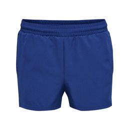 Hummel Shorts 'Move' Damen Gr&ouml;&szlig;e S dunkelblau / silbergrau / wei&szlig;