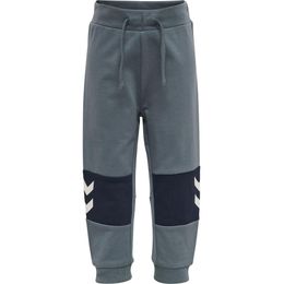 Hummel Hose 'Samson' Jungen Gr&ouml;&szlig;e 98 navy / grau / wei&szlig;