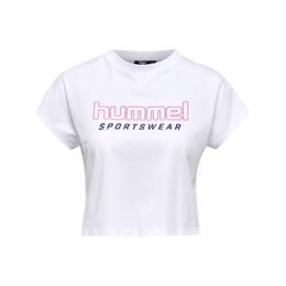 Hummel Sportshirt Damen Gr&ouml;&szlig;e S dunkelblau / pink / wei&szlig;