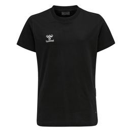 Hummel Funktionsshirt 'Move' Jungen Gr&ouml;&szlig;e 128 hellgrau / schwarz / wei&szlig;