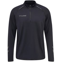 Hummel Sportsweatshirt Herren Gr&ouml;&szlig;e L anthrazit / silbergrau