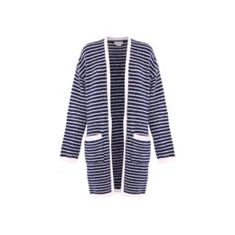 Jalene Strickjacke Damen Gr&ouml;&szlig;e M/L marine / wei&szlig;