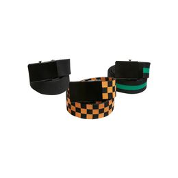 Urban Classics Unisex ' Belts Trio Kids ' Herren Gr&ouml;&szlig;e 80/85 bunt