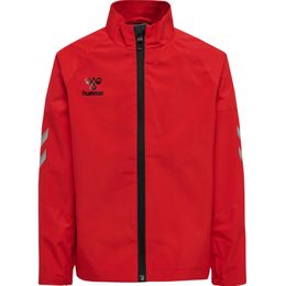 Hummel Jacke Jungen Gr&ouml;&szlig;e 164 grau / rot / schwarz