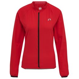 Newline Sportsweatjacke Damen Gr&ouml;&szlig;e XS rot / schwarz / silber