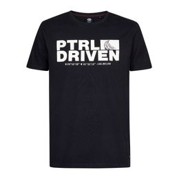 PETROL INDUSTRIES T-Shirt Herren Gr&ouml;&szlig;e XXXL schwarz / wei&szlig;