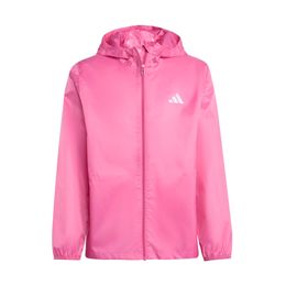 adidas Sportswear Sportjacke Jungen Gr&ouml;&szlig;e 164 pink / wei&szlig;
