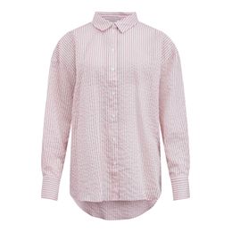 Vila Bluse 'Woke' Damen Gr&ouml;&szlig;e 4XL rosa / wei&szlig;
