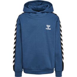 Hummel Sweatshirt Jungen Gr&ouml;&szlig;e 116 enzian / schwarz / wei&szlig;