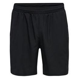 Hummel Sportshorts 'Move Grid' Herren Gr&ouml;&szlig;e XL grau / schwarz / wei&szlig;