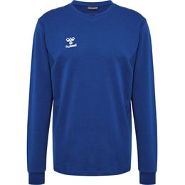 Hummel Sportsweatshirt 'Authentic' Herren Gr&ouml;&szlig;e XS kobaltblau / wei&szlig;