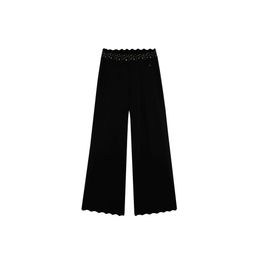 Scalpers Studsstrass Knit Pant ' ' Damen Gr&ouml;&szlig;e 38 schwarz