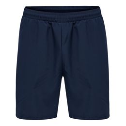 Hummel Sportshorts 'Move Grid' Herren Gr&ouml;&szlig;e S marine / silbergrau / wei&szlig;