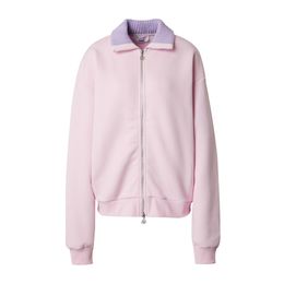 florence by mills Exclusive For About You Sweatjacke 'Caro' Damen Gr&ouml;&szlig;e XS helllila / rosa