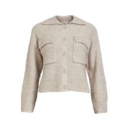 Object Knit Cardigan 'FRILL' female Beige size XL