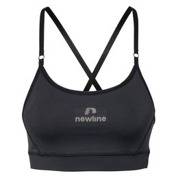 Newline Sport-BH 'AUGUSTA' Damen Gr&ouml;&szlig;e XL grau / schwarz