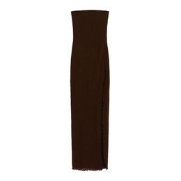 Bershka Kleid Damen Gr&ouml;&szlig;e 36 dunkelbraun Winterkleid