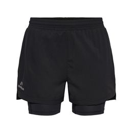 Newline Sportshorts 'Dallas' Damen Gr&ouml;&szlig;e L grau / schwarz