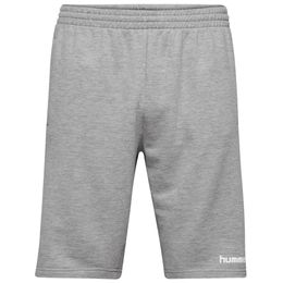Hummel Shorts Jungen Gr&ouml;&szlig;e 176 graumeliert / wei&szlig;