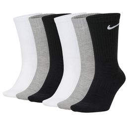 Nike Sportsocken Herren Gr&ouml;&szlig;e 38/42 grau / schwarz / wei&szlig;