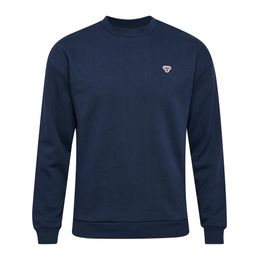 Hummel Sweatshirt Damen Gr&ouml;&szlig;e S marine / braun / wei&szlig;