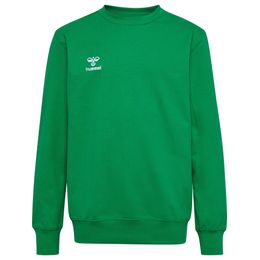 Hummel Sportsweatshirt 'GO 2.0' Jungen Gr&ouml;&szlig;e 164 grasgr&uuml;n / wei&szlig;