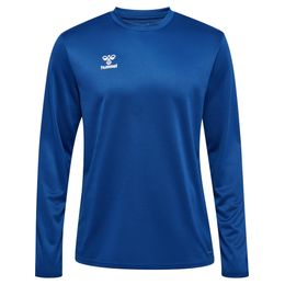 Hummel Sportsweatshirt Herren Gr&ouml;&szlig;e XL blau / wei&szlig;