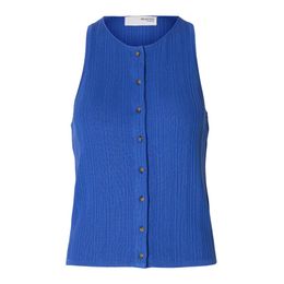 Selected Strickweste 'SLFTrixie' Damen Gr&ouml;&szlig;e XL blau