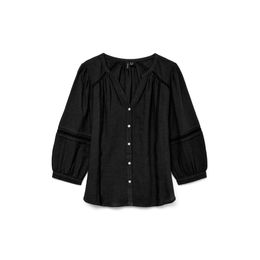 V&eacute;ro Moda Vero Moda Bluse 'VMOLYA' Damen Gr&ouml;&szlig;e S schwarz