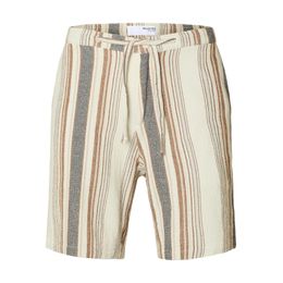 Selected Hose 'REGSAL' Herren Gr&ouml;&szlig;e 31/32 creme / braun / graumeliert