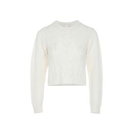 Jalene Pullover Damen Gr&ouml;&szlig;e XS/S wollwei&szlig;