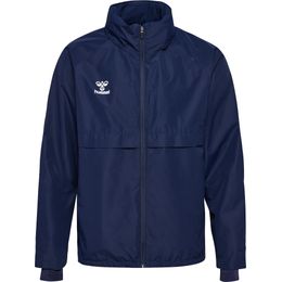 Hummel Sportjacke Herren Gr&ouml;&szlig;e L marine / wei&szlig;