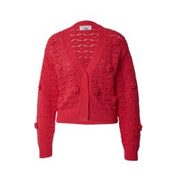 florence by mills Exclusive For About You Strickjacke 'Friendship Bracelet' Damen Gr&ouml;&szlig;e XL rot