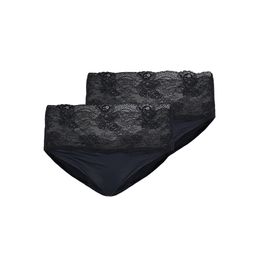 Devoted By Zizzi Slip 'LCARA' Damen Gr&ouml;&szlig;e 5XL schwarz Winterschuhe