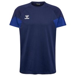 Hummel Funktionsshirt 'TRAVEL' Herren Gr&ouml;&szlig;e M marine / wei&szlig;