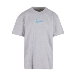 Karl Kani T-Shirt Herren Gr&ouml;&szlig;e XL azur / graumeliert