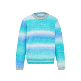 Sidona Pullover Damen Gr&ouml;&szlig;e XS/S blau / t&uuml;rkis / pastellblau / goldgelb